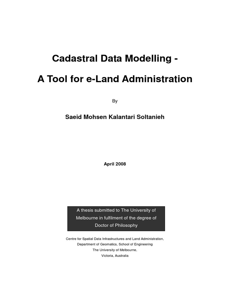 Mohsen Kalantari PHD Thesis | PDF | Data Model | System