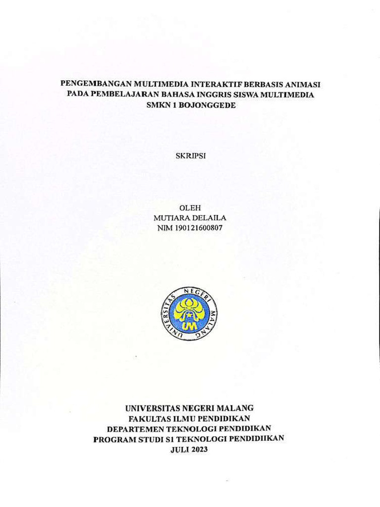 Contoh Cover | PDF