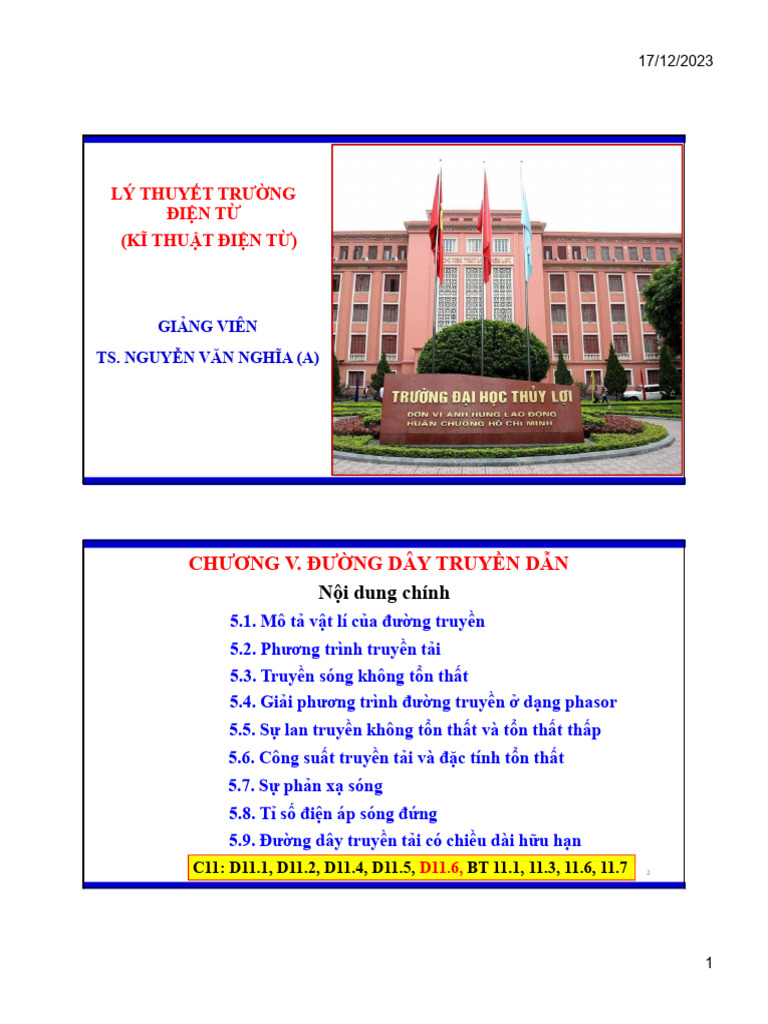 C5 - Ly Thuyet Truong Dien Tu | PDF