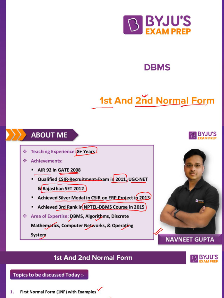class-1st-normal-form-2nd-normal-form | PDF