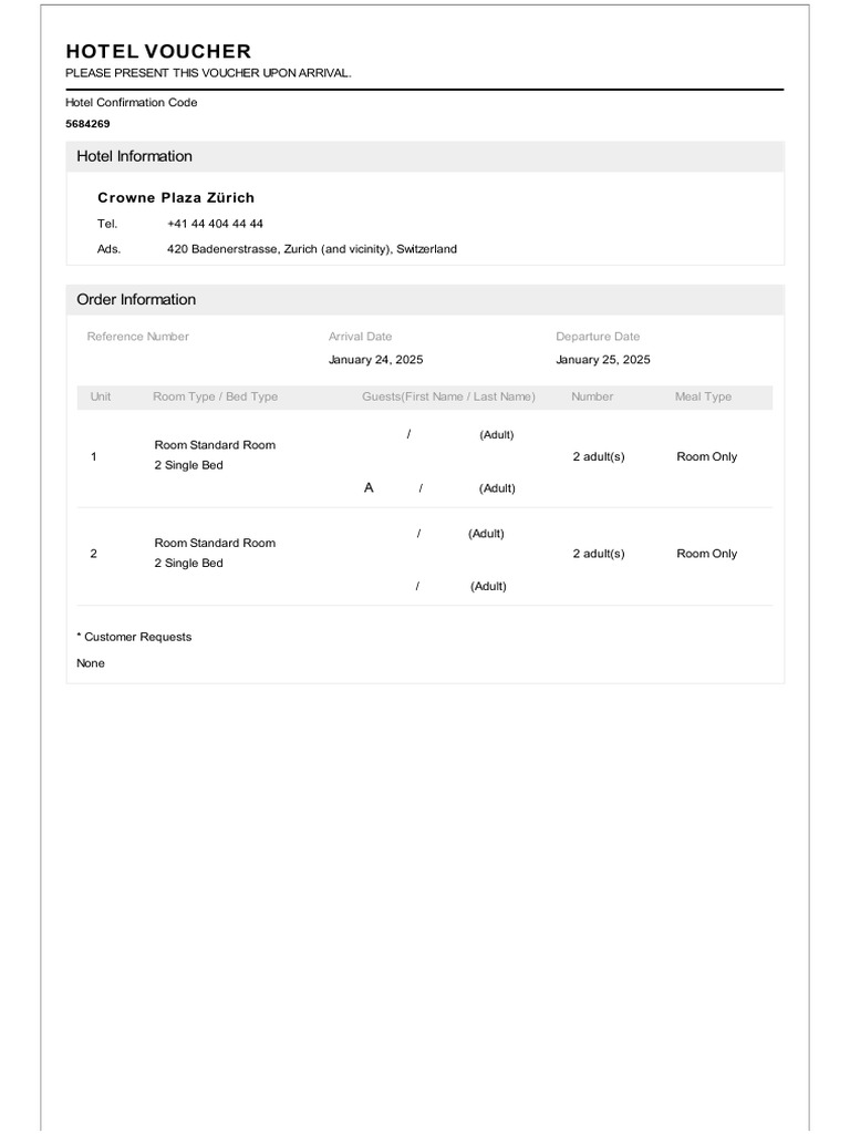 Crowne Plaza David, Avandi, Ahmad, Lukas | PDF | Fee | Taxes