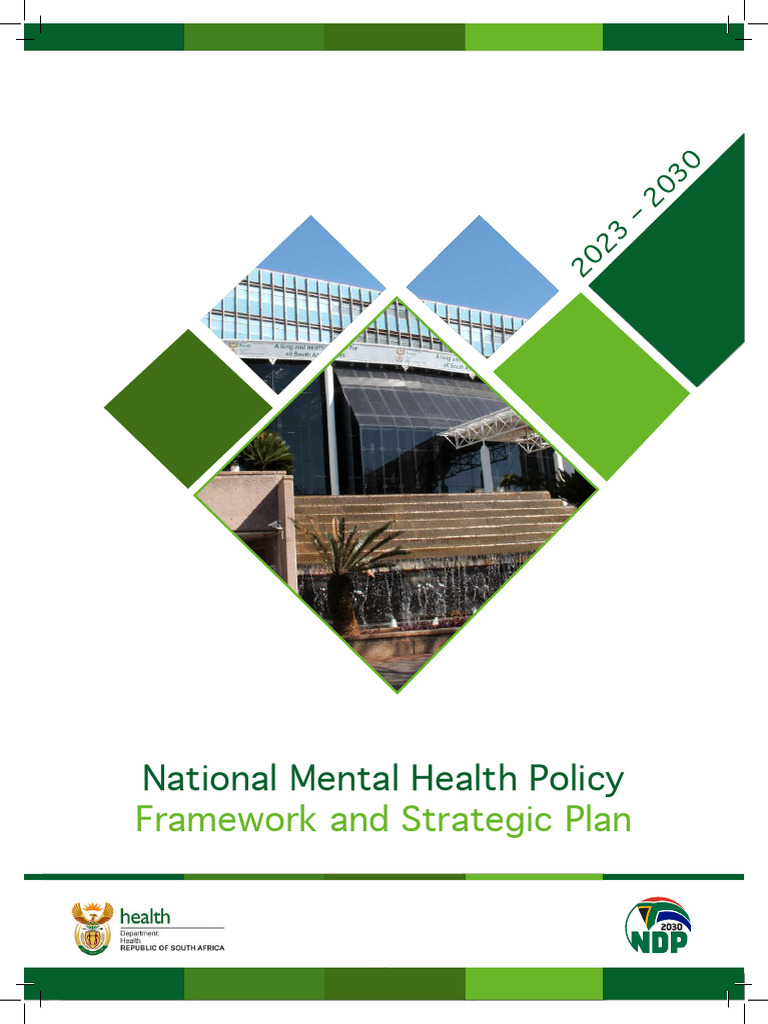 National Mental Health Policy Framework and Strategic Plan 2023 2030 ...