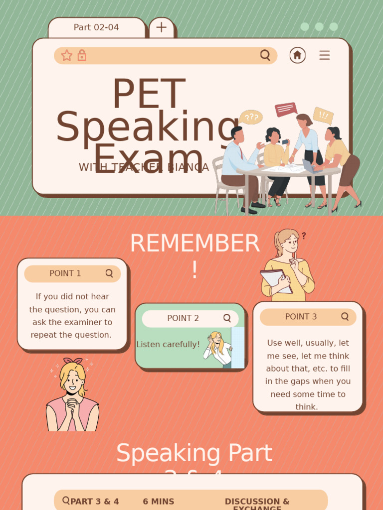 PET Lesson Part 2-4 | PDF