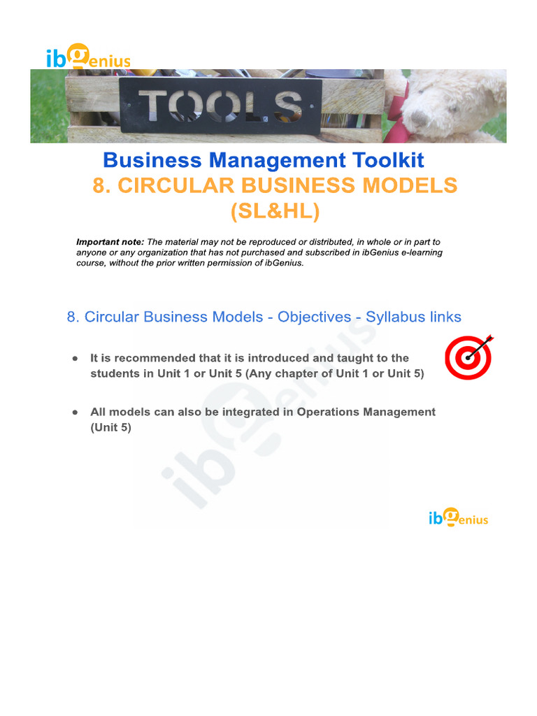 8 - Circular Business Models | PDF