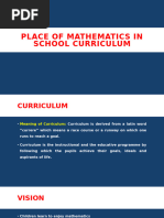 Mathematics Subject Policy Guide 2019 | PDF | Teachers | Curriculum