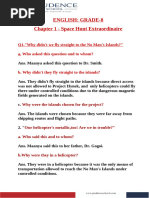 Unseen Passages For Class 8 CBSE With Questions and Answers PDF | PDF ...