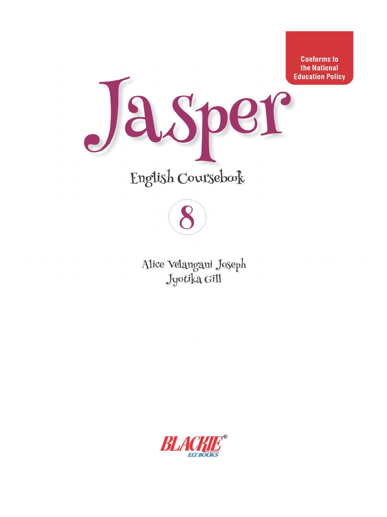 Jasper Class 8 (Sample) | PDF