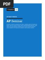IWA Outline for AP Seminar | PDF