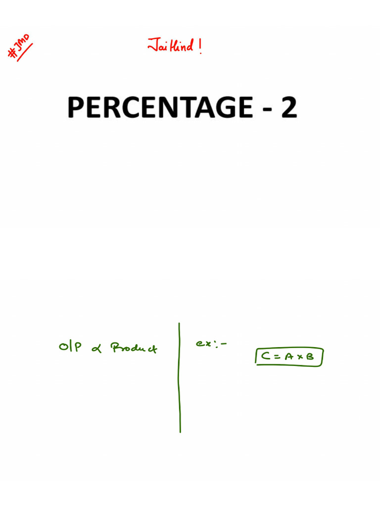 Percentage 2qa | PDF