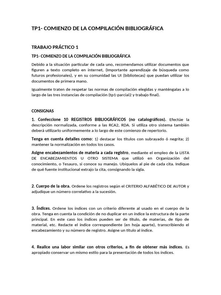 Ejemplo de Compilación Bibliográfica | PDF