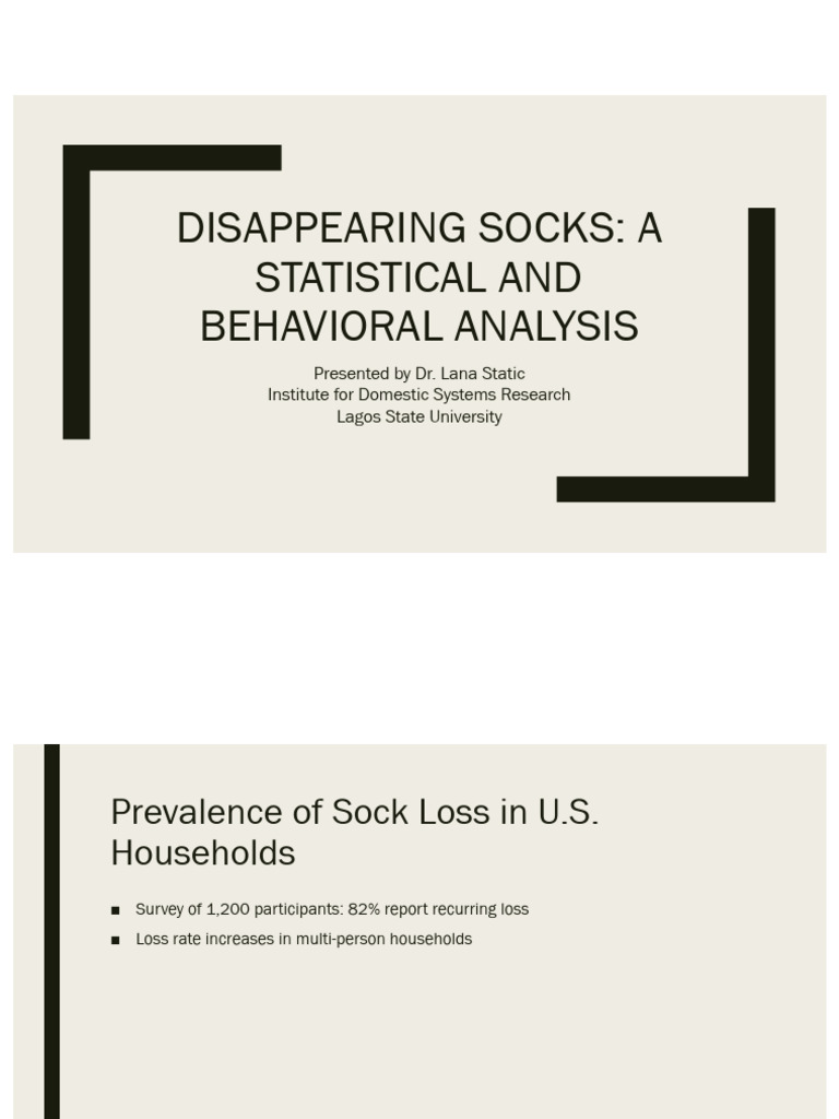 Sock Behavioral Analysis | PDF