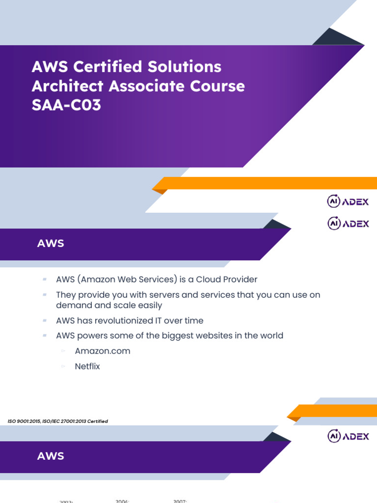 New Study Note - SAA C03 | PDF | Ip Address | Amazon Web Services
