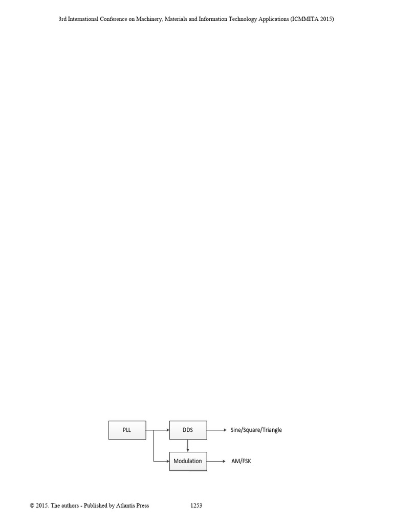 A_Design_and_Implementation_for_Multi-function_sig | PDF | Detector (Radio) | Modulation