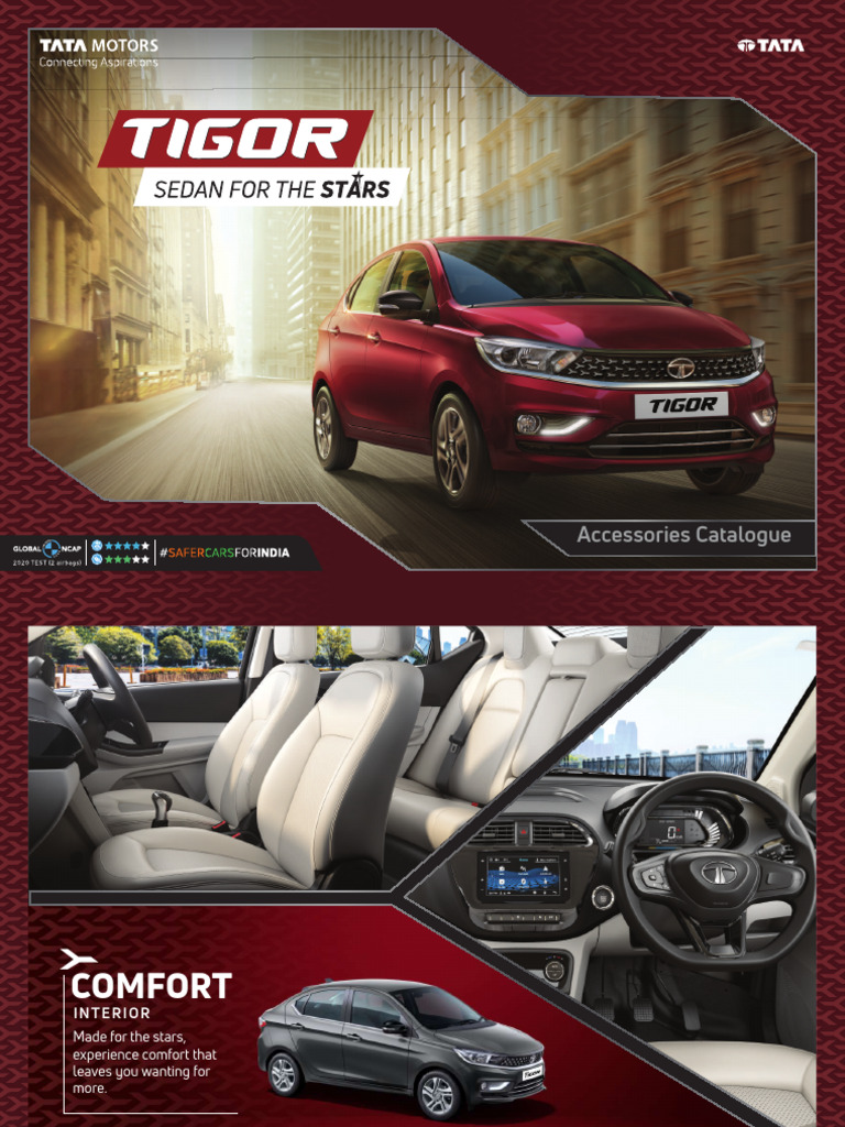Tigor Brochure Web Accessories | PDF | Motor Vehicle | Automotive Technologies
