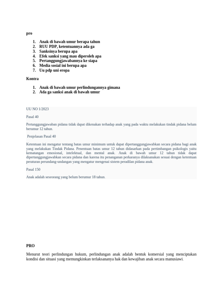 P1_MOSI 5_Regulasi Pembatasan Penggunaan Media Sosial Untuk Anak di Bawah Umur (1) | PDF