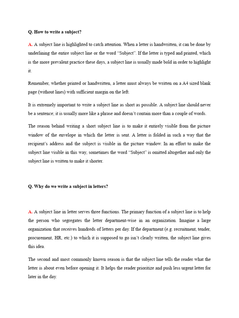 Why Do We Write A Subject | PDF | Language Mechanics | Syntax