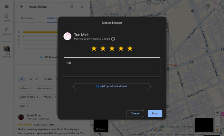 Master Escape - Google Maps | PDF