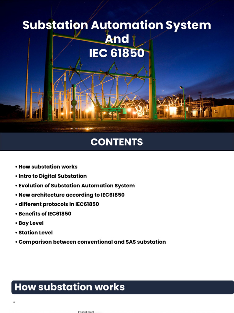 Substation Automation System and IEC61850 | PDF | Osi Model | Computing