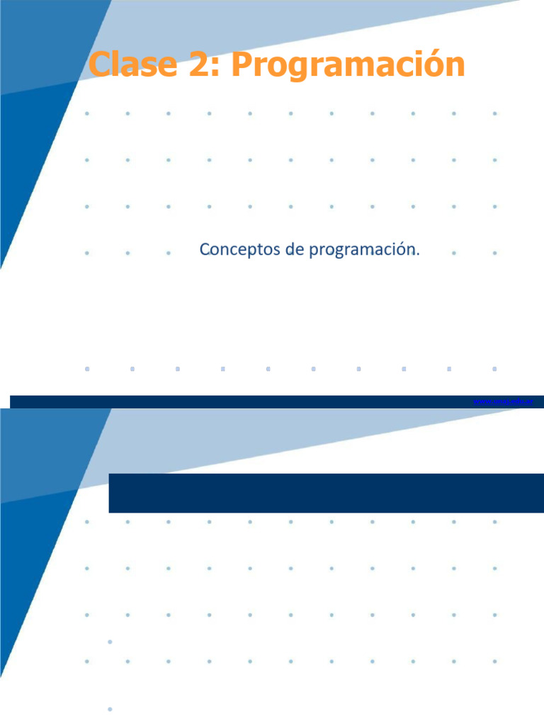 Clase2 Conceptos Prog | PDF | Lenguaje de programación | C Sharp ...