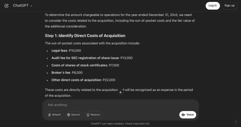 FMV Per Share Calculation | PDF