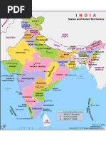 India Outline Map | PDF