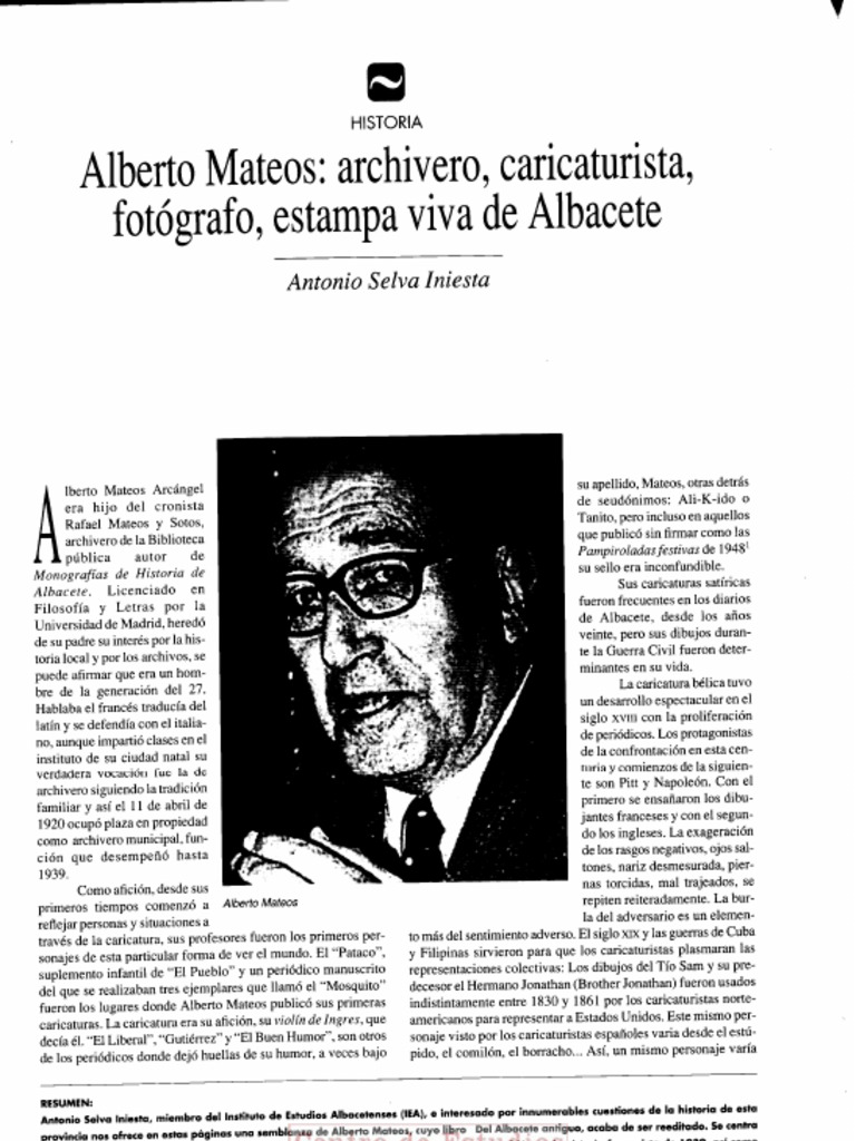 1.- A Mateos biografía A Selva | PDF