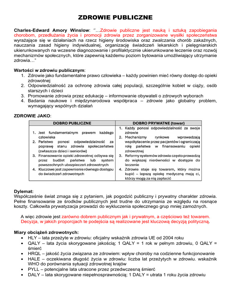 Zdrowie | PDF