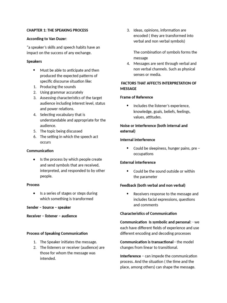 Understanding the Speaking Process | PDF | Vowel | Communication