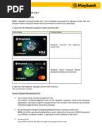 Maybank EzyCash-i Product Overview | PDF | Credit Card | Payments