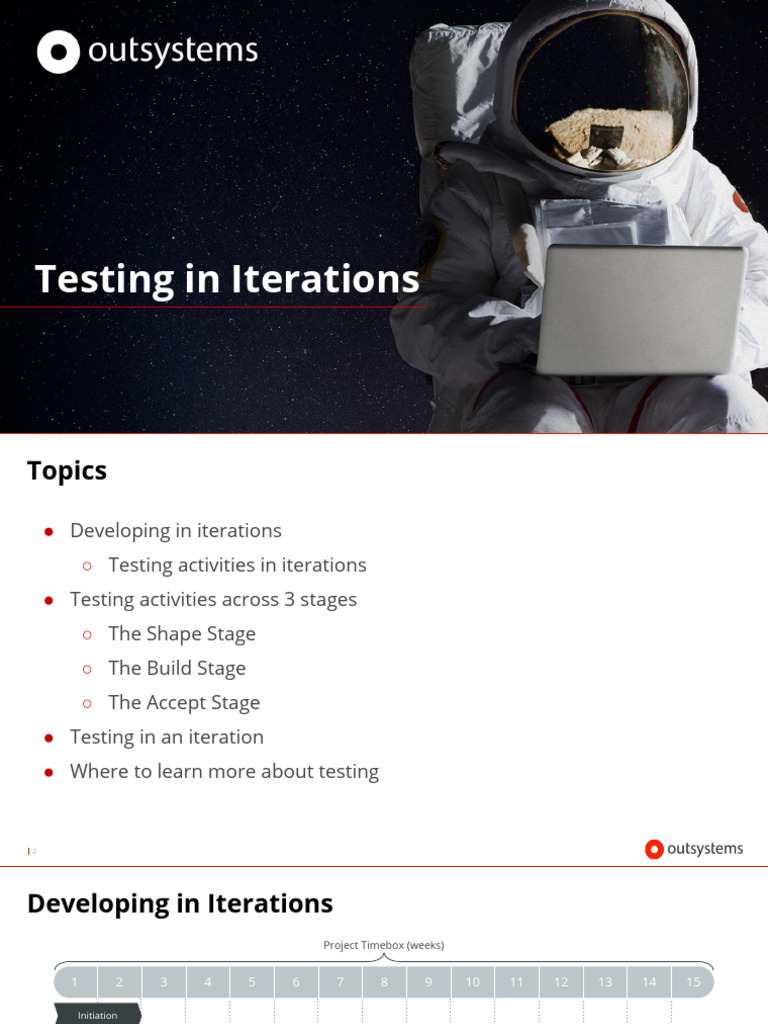3. Testing in Iterations | PDF | Scrum (Software Development ...