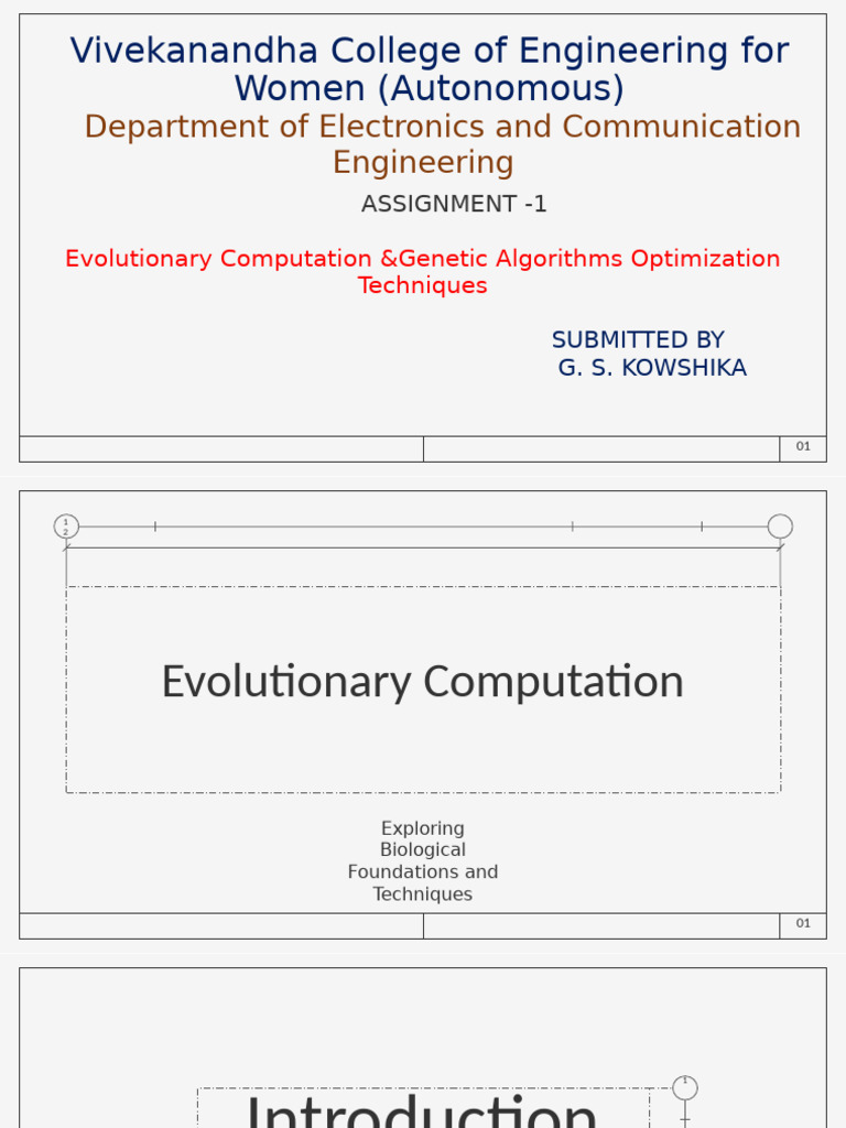 Evolutionary Computation Pdf Evolution Natural Selection