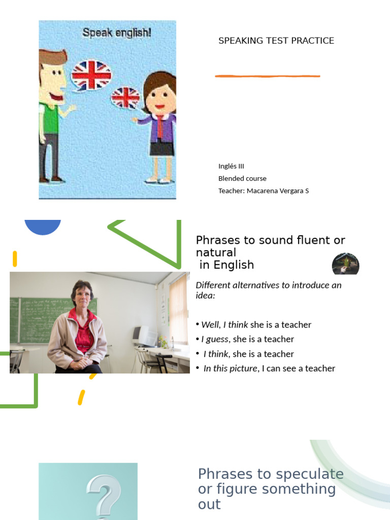English Speaking Test Practice Guide | PDF
