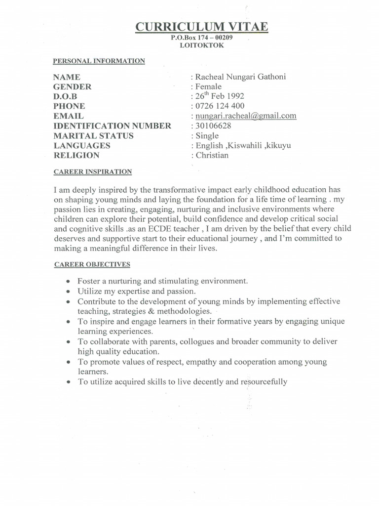 Racheal Docs | PDF