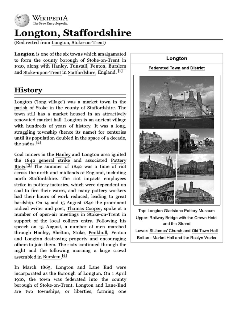 Longton, Staffordshire | PDF