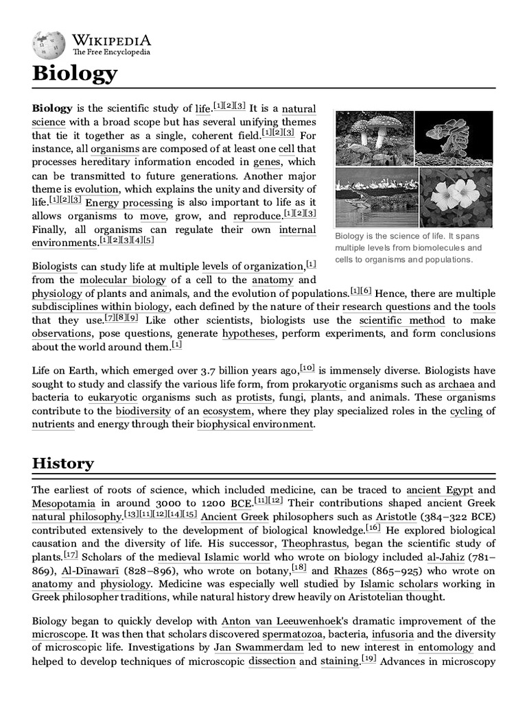 Biology | PDF