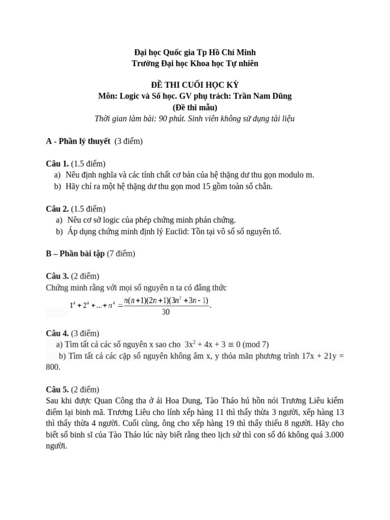 Sohoc&Logic 2023 Dethimau | PDF