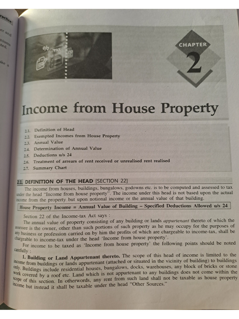 Income from house property | PDF