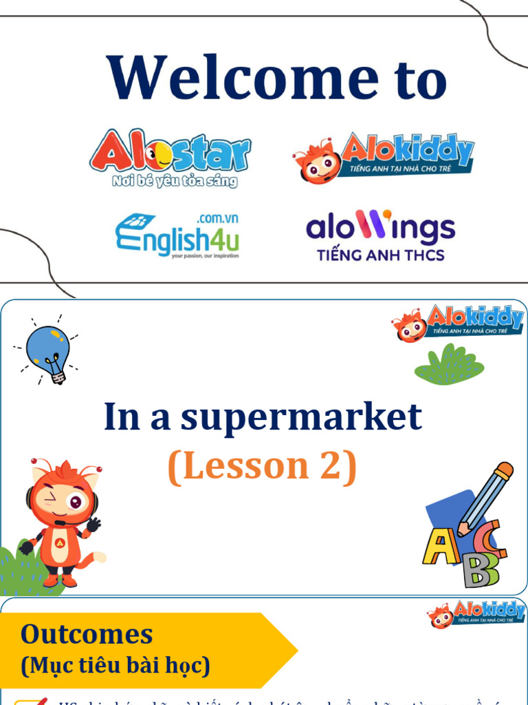 Supermarket Vocabulary and Grammar Lesson | PDF | Noun | Lunch