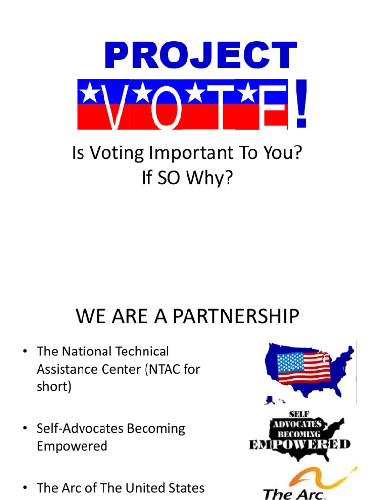 Project VOTE Webinar With Autism NOW February 28, 2012 | PDF | Public ...