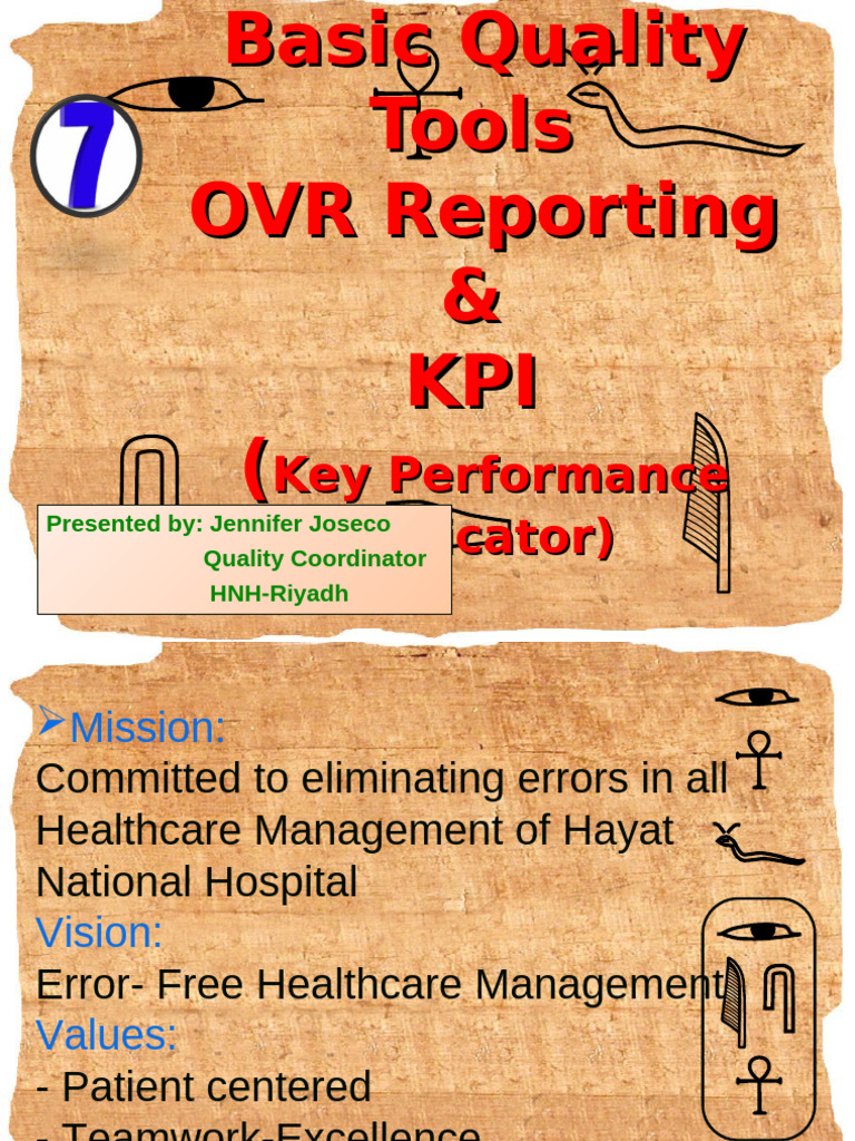 Basic Quality Tools & OVR For Nurses | PDF | Risk | Histogram