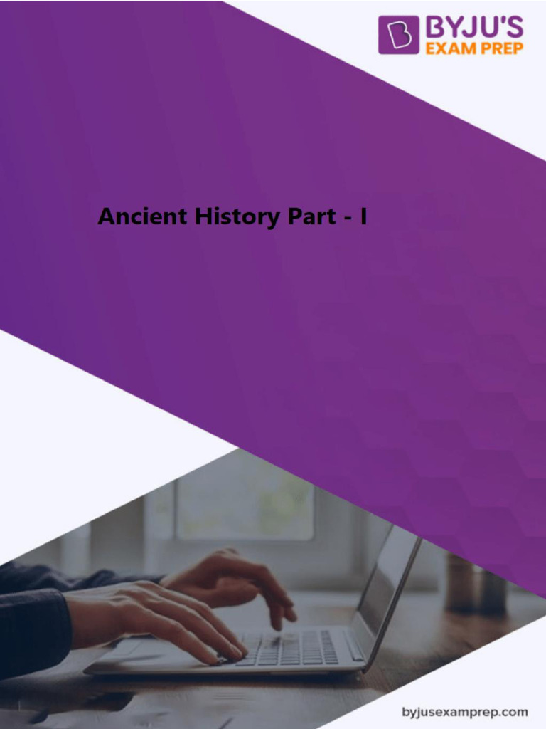 Ancient Indian History Overview | PDF | Paleolithic | Neolithic
