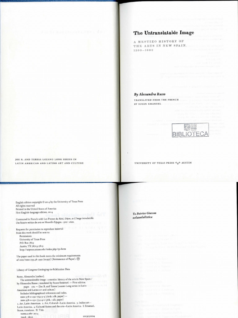 11 - Alessandra Russo, The Untranslatable Image | PDF