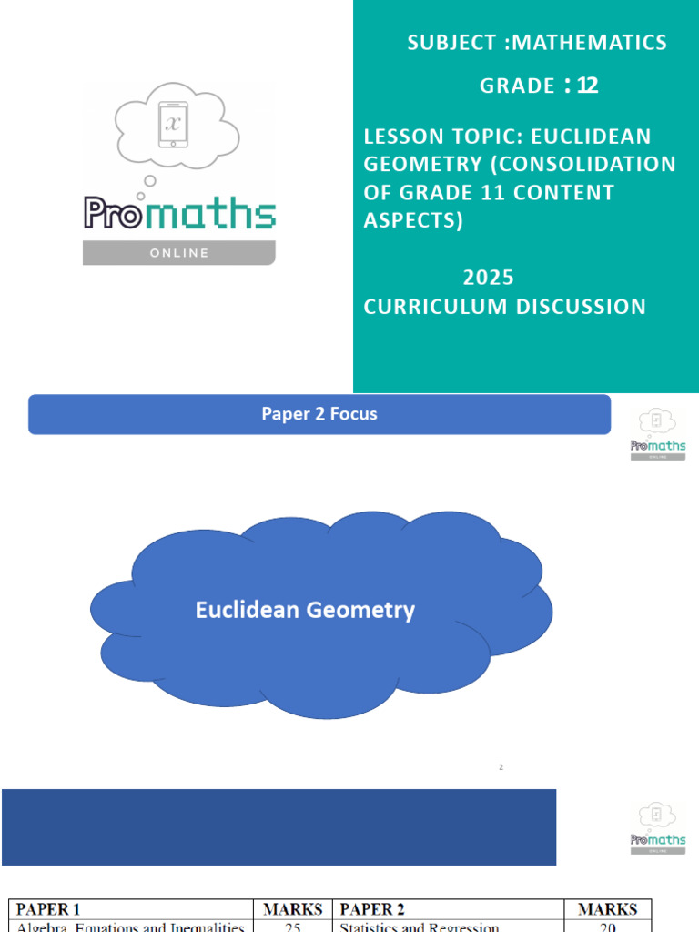2025 CONSOLIDATION GEOMETRY - Format - Presentation Technics | PDF ...