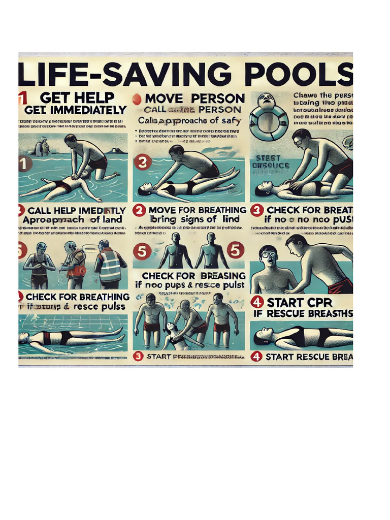 Life Saving Pool Instructions | PDF