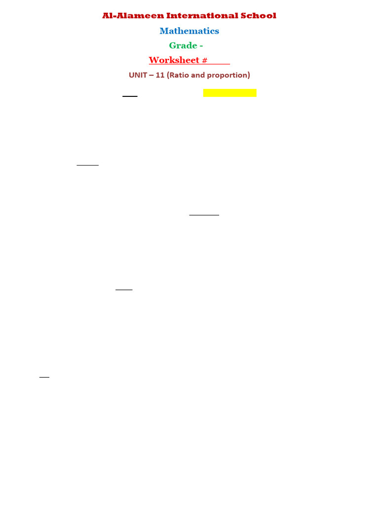 G8 Worksheet 11b - Unit 11 | PDF