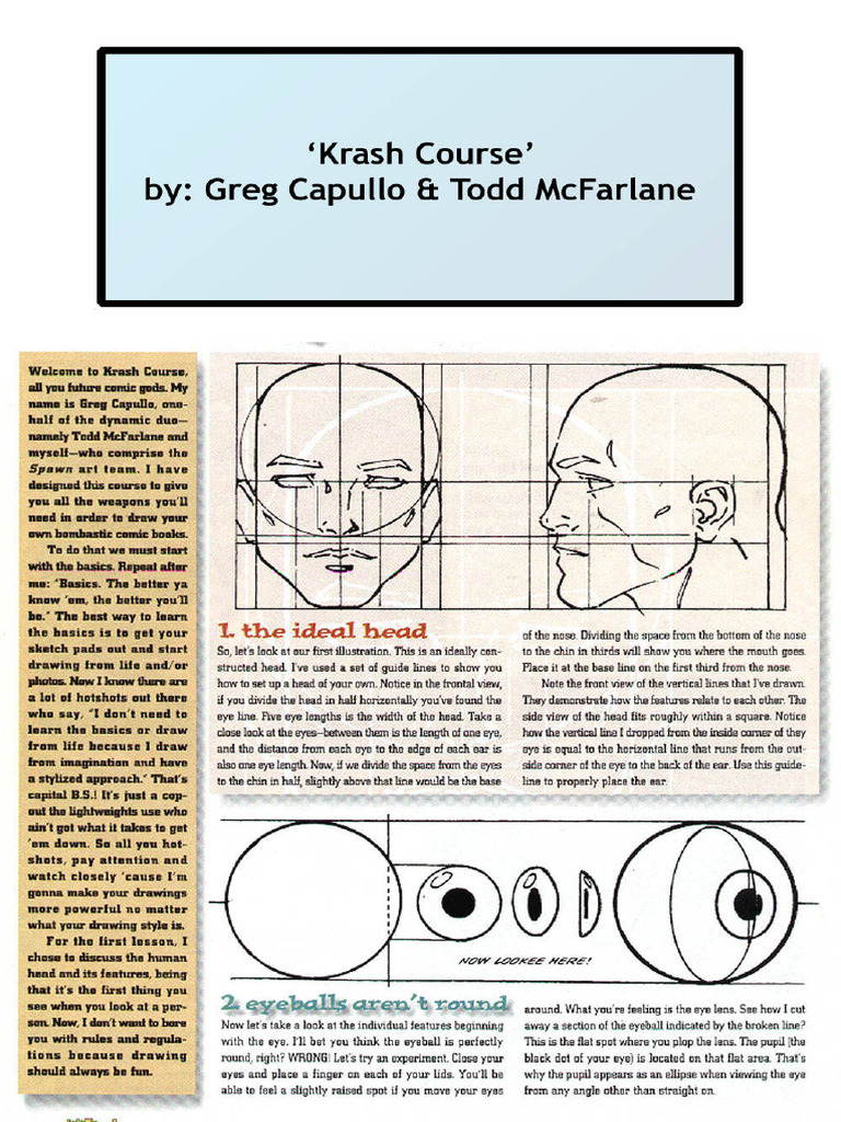Wizard Magazine Krash Course Greg Capullo | PDF