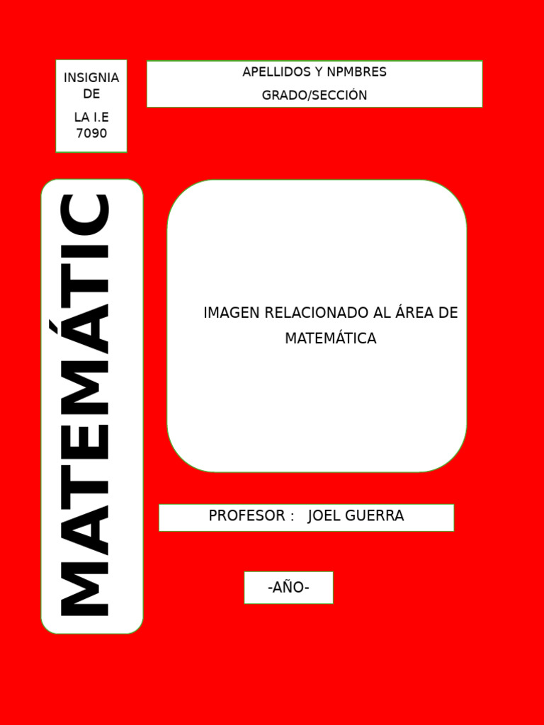 Modelo Caratula 1 | PDF