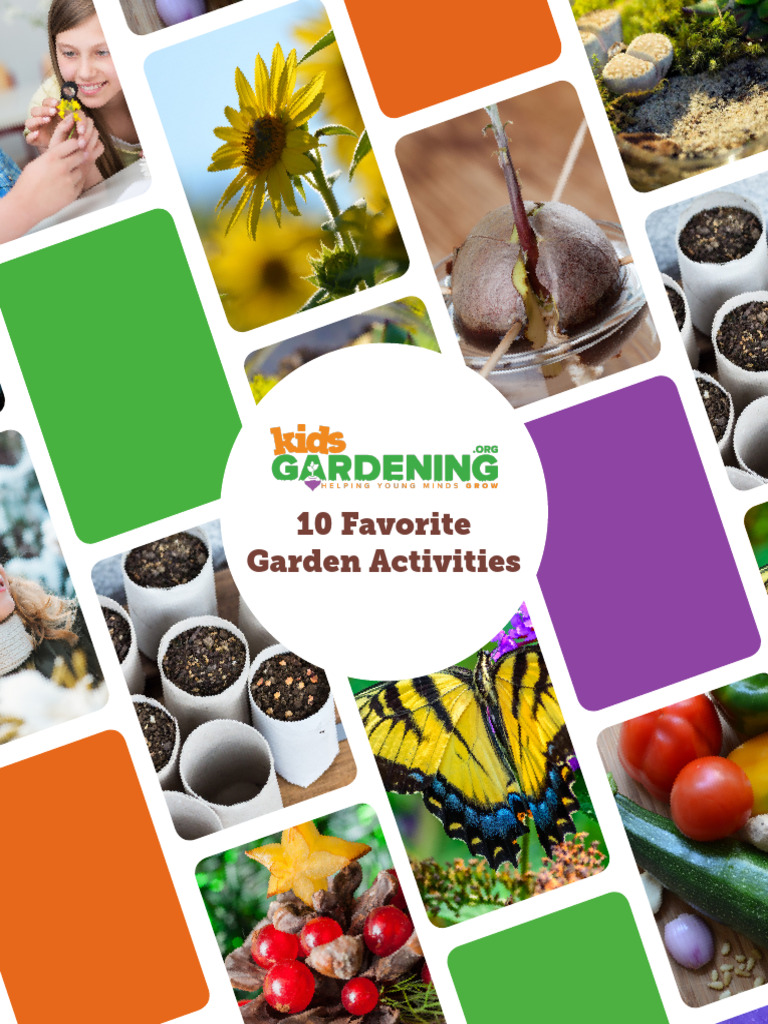 KidsGardening Favorite Garden Activities | PDF | Butterfly | Citrus