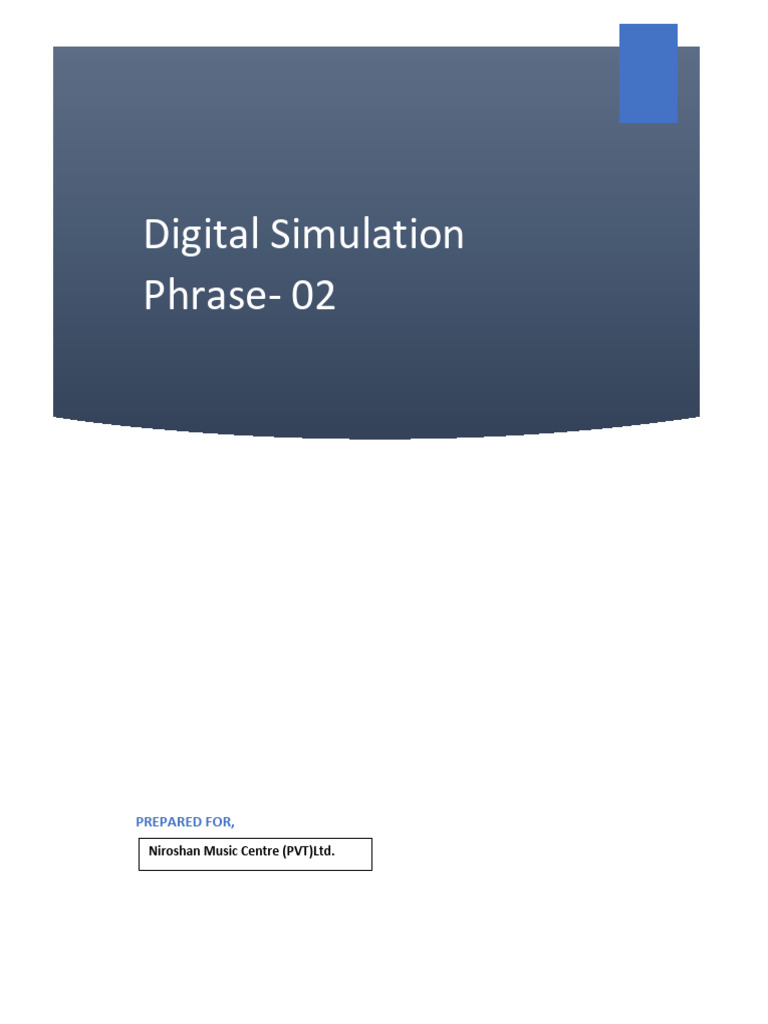 Digital Marketing Simulation Phrase 02 | PDF | Popular Culture & Media ...