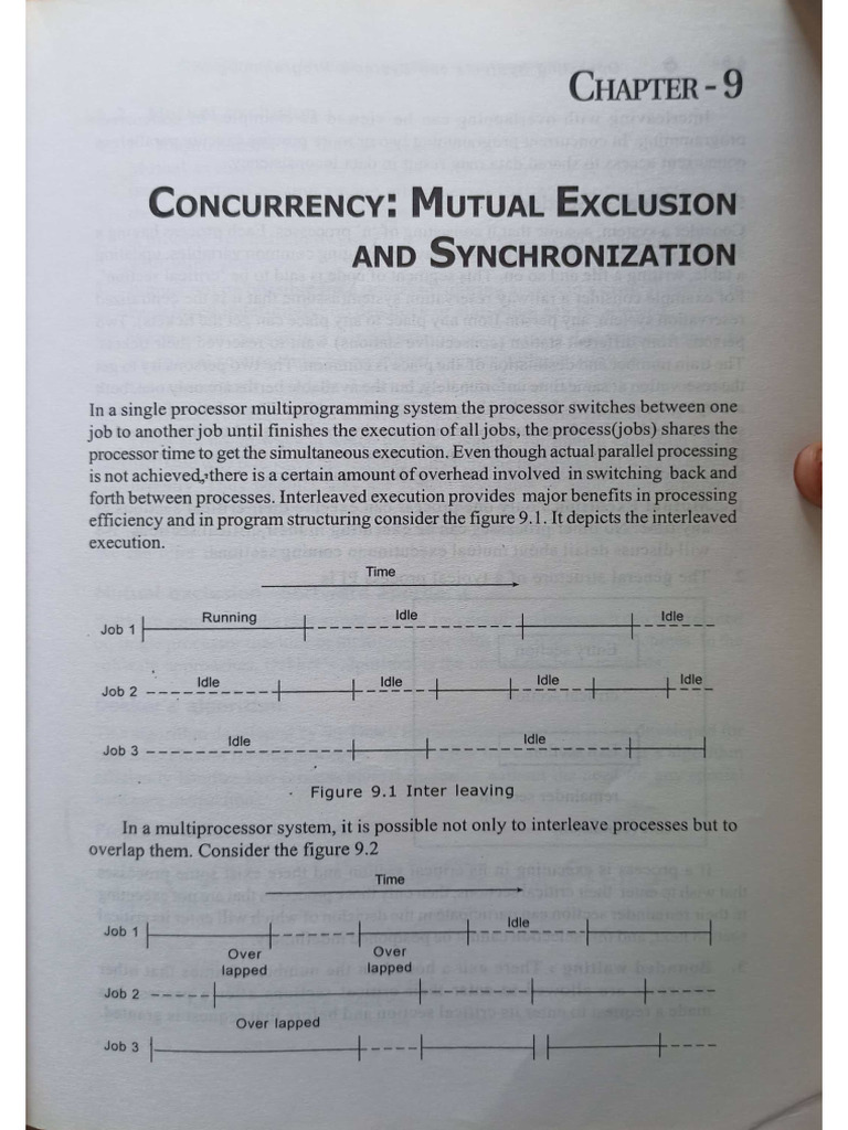 Concurrency Mutual Exclusion And Synchronisation Os Pdf 8201